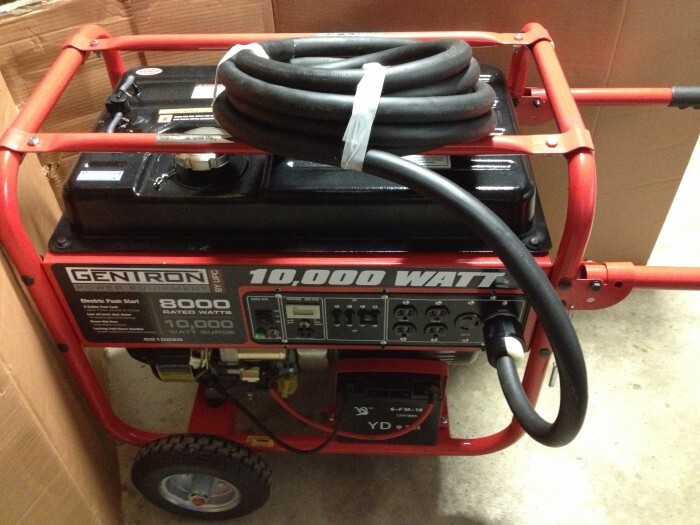 Type W Portable Power Cable For Portable Generators