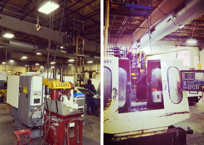 Vertical drops for SOOW cords allows for easier industrial equipment ...